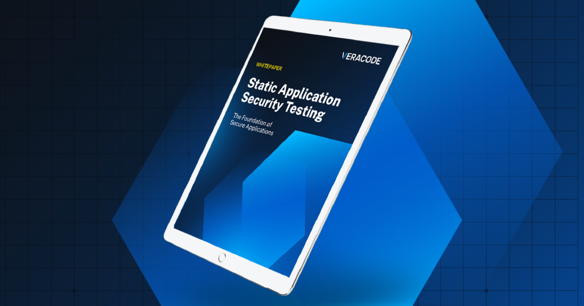 Static Application Security Testing | Discover Veracode SAST
