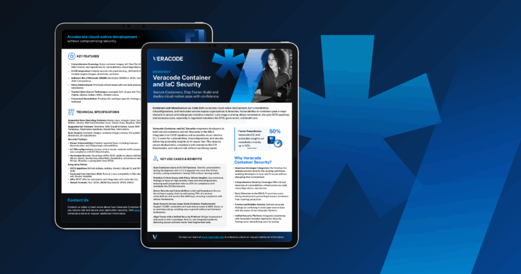 Veracode Container and IaC Security | Veracode