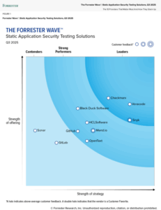 Veracode Named a Leader by Forrester in SAST, Q3 2025